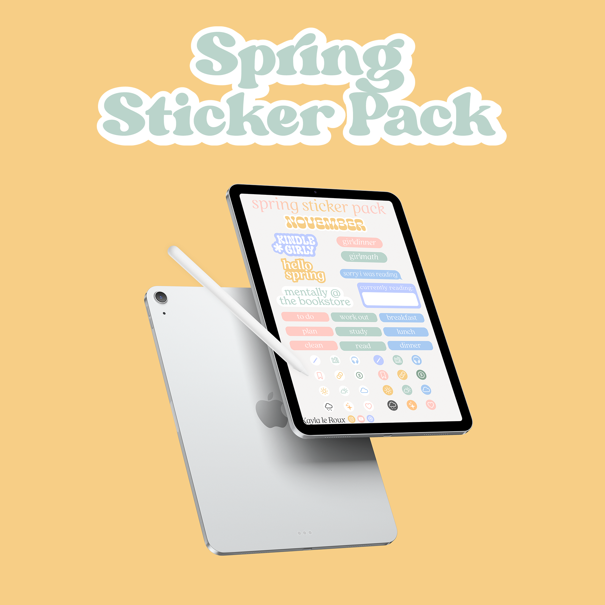 Spring Sticker Pack